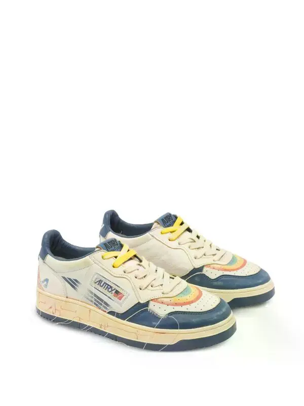 AUTRY Rainbow Detail Low-top Sneakers