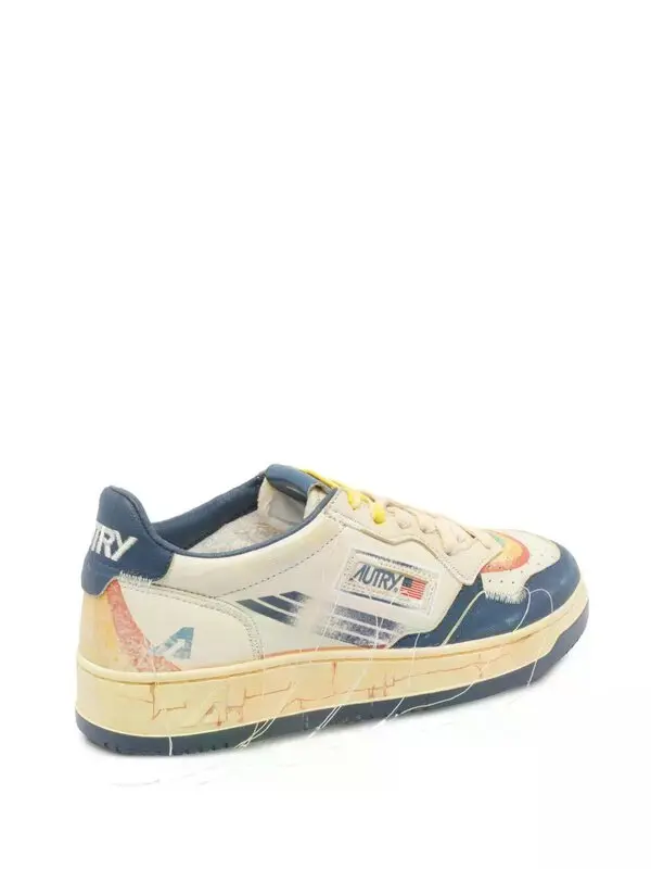 AUTRY Rainbow Detail Low-top Sneakers