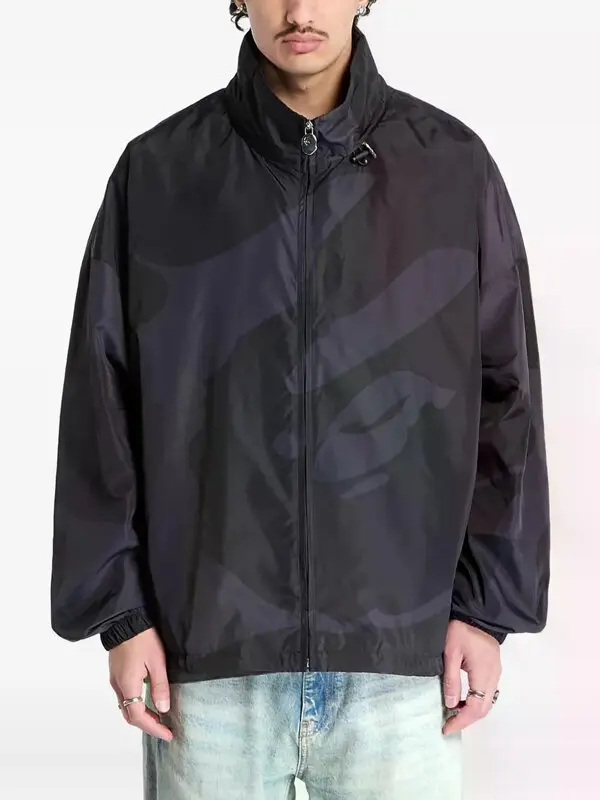 A BATHING APE Camo Hooded Jacket
