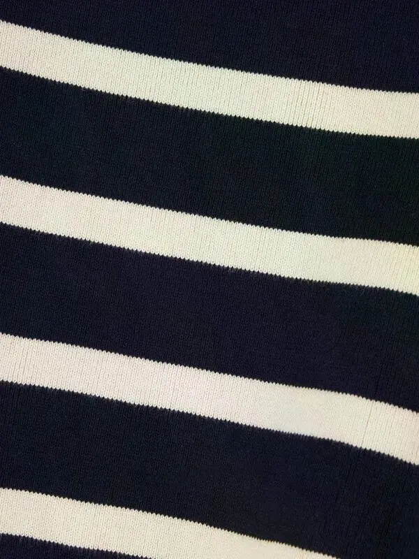 Max Mara Striped Rib-knit Sweater