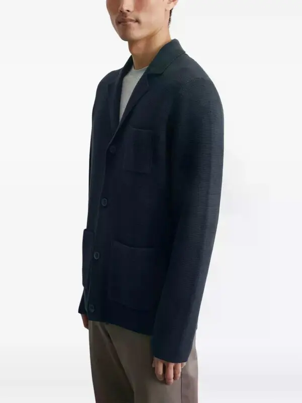 Marc O'polo Knitted Button-up Blazer
