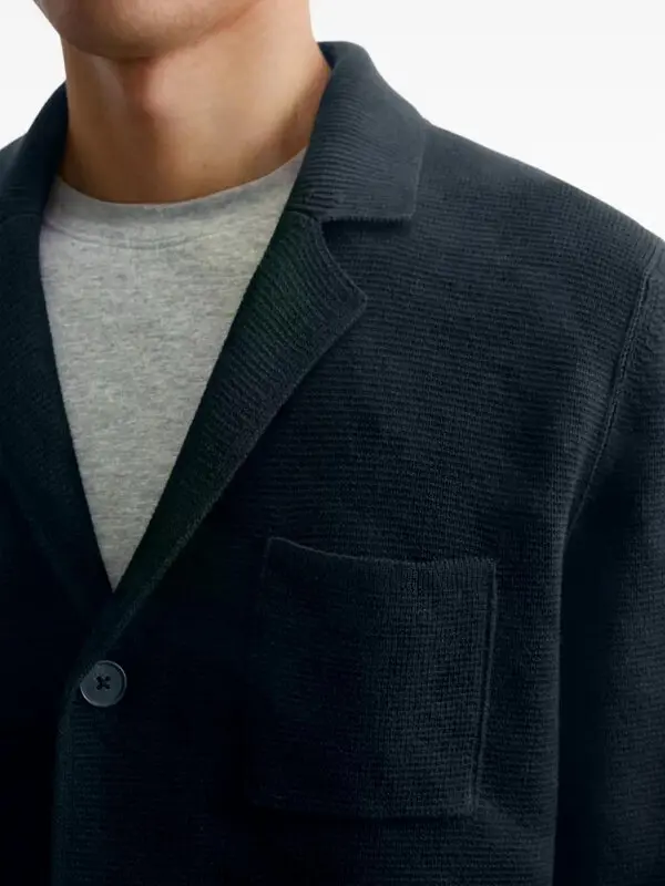Marc O'polo Knitted Button-up Blazer