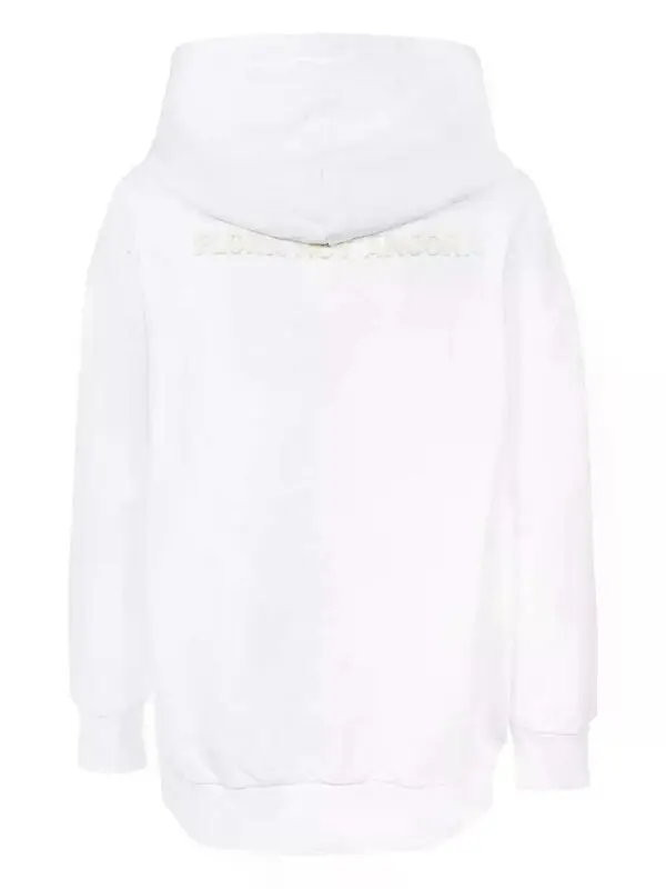 Stella McCartney Rabbit-print Ribbed Hoodie