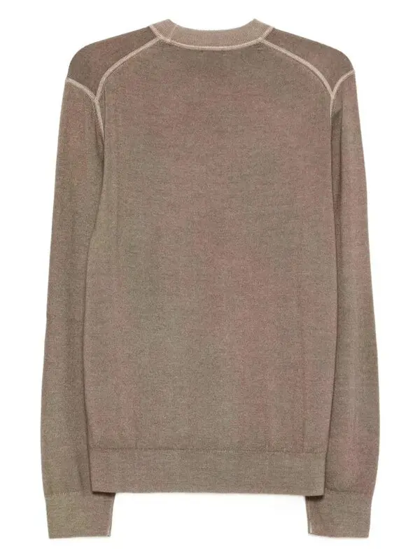 BOSS Crew-neck Virgin Wool Sweater