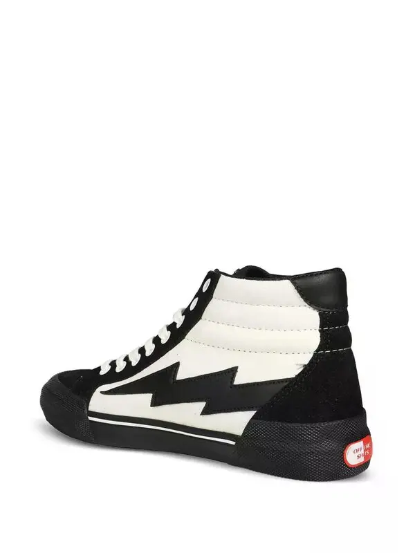 Revenge X Storm Lightning Bolt Sneakers White Editorialist