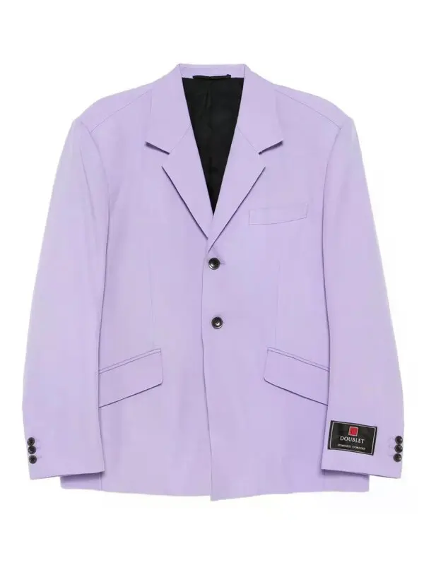 DOUBLET Common-cutting Blazer