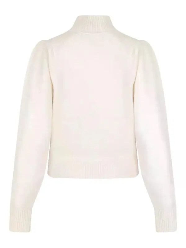 MARANT ETOILE High-neck Puff-sleeve Sweater