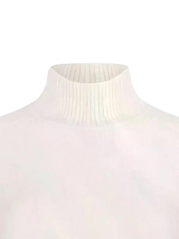 MARANT ETOILE High-neck Puff-sleeve Sweater