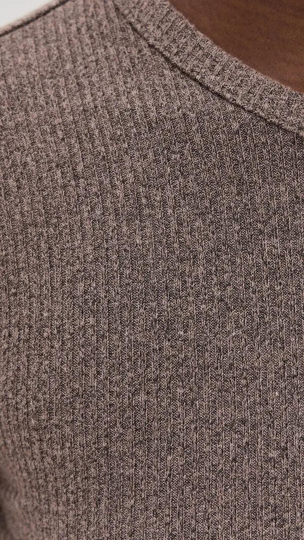 AGOLDE Delphi Slim Tee - Ceramic