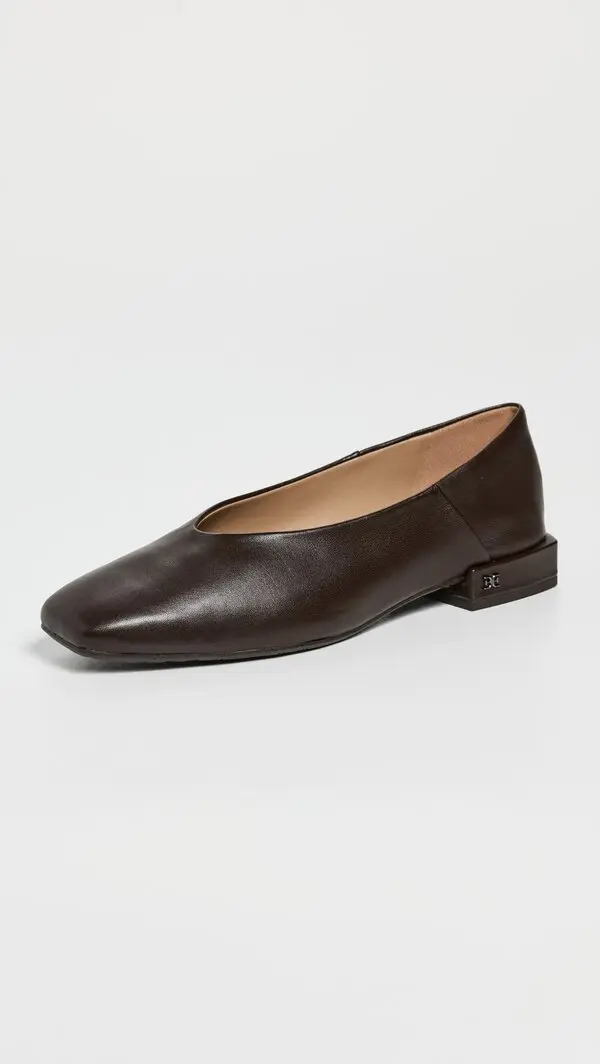 Sam Edelman Kasey Flats - Cafe Noir