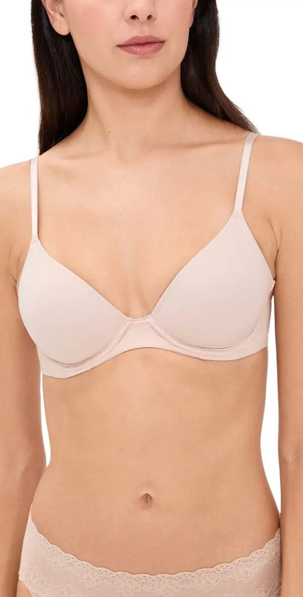 Natori Soft Focus Convertible Demi T-shirt Bra - Lt. Mocha