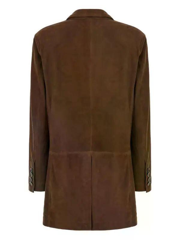 Giuseppe Di Morabito Suede Button Blazer