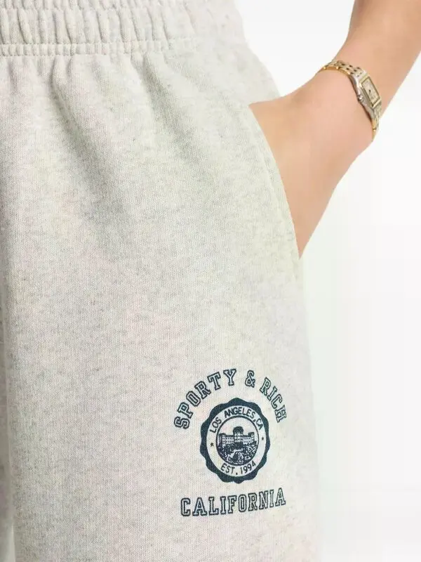SPORTY & RICH California-logo Track Pants