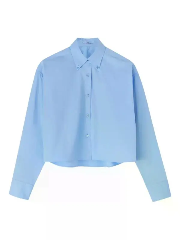 Ermanno Scervino Button-down Cropped Shirt