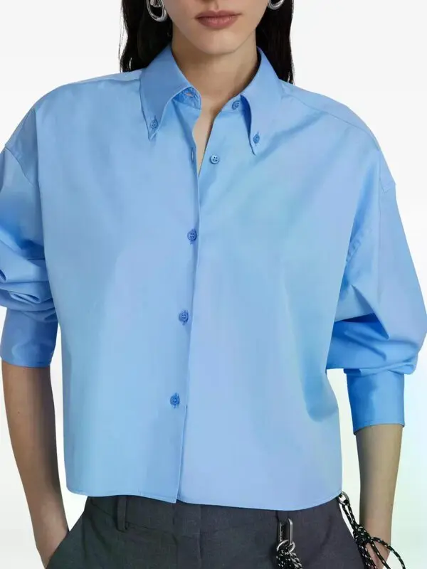 Ermanno Scervino Button-down Cropped Shirt
