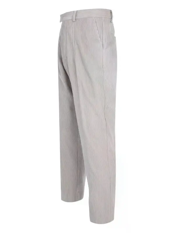 GAËLLE PARIS Pleated Corduroy Trousers