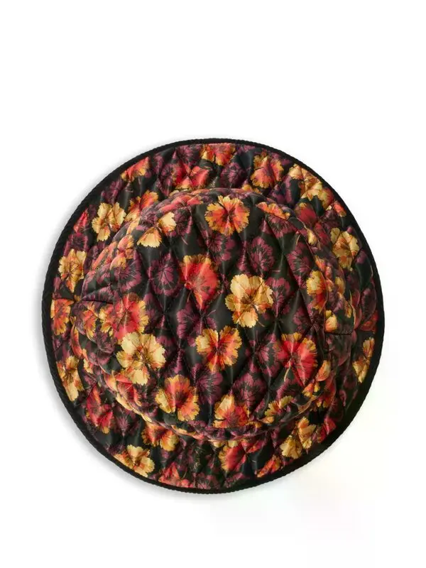 Burberry Geranium-print Quilted Bucket Hat