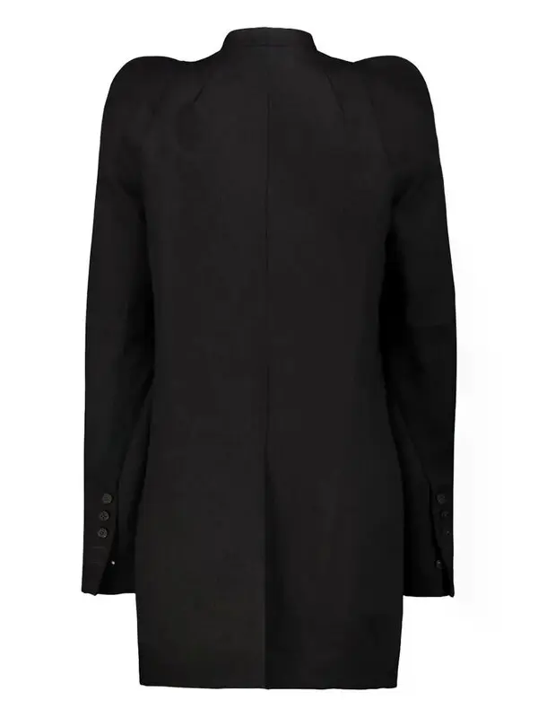 Rick Owens Puffed-shoulder Two-button Jacket