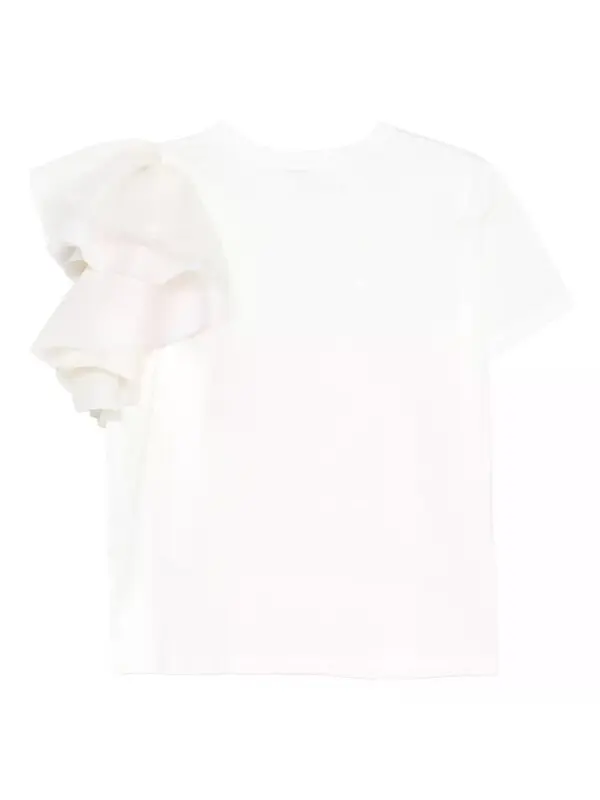 PARLOR Ruffled Sleeve T-shirt