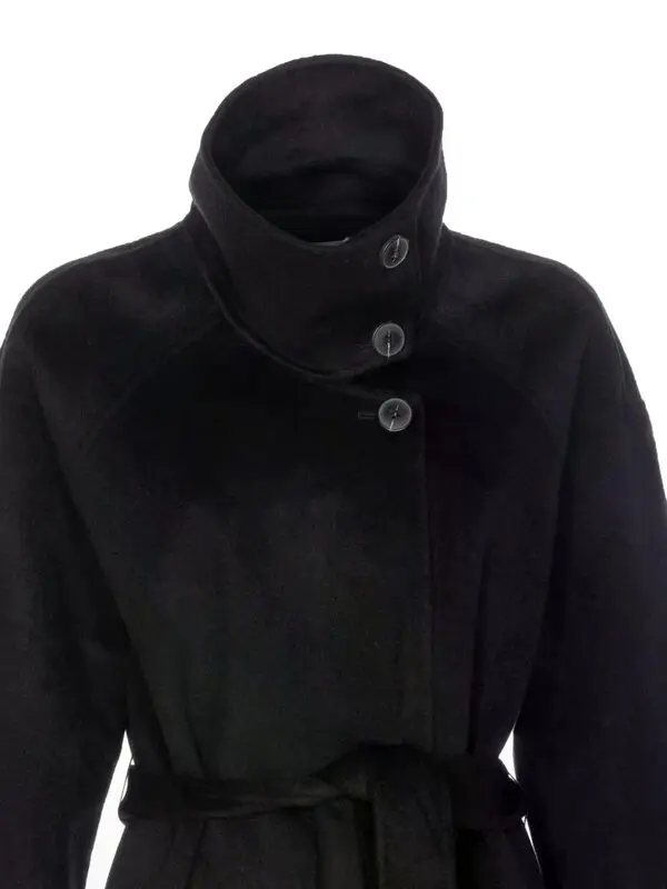 THE DYNAMIS STUDIO Belted Button-fastening Coat