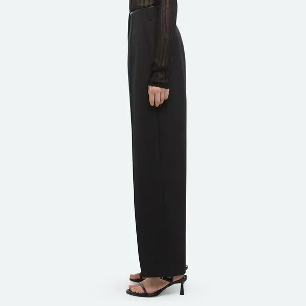Helmut Lang Tapered Wool Trousers