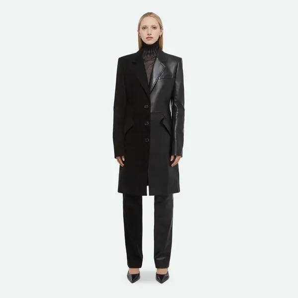 Helmut Lang Bisected Apex Leather Jacket
