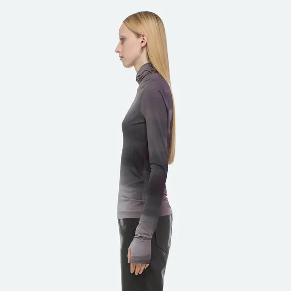 Helmut Lang Printed Turtleneck