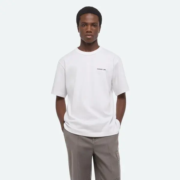 Helmut Lang Plastic Tee - White