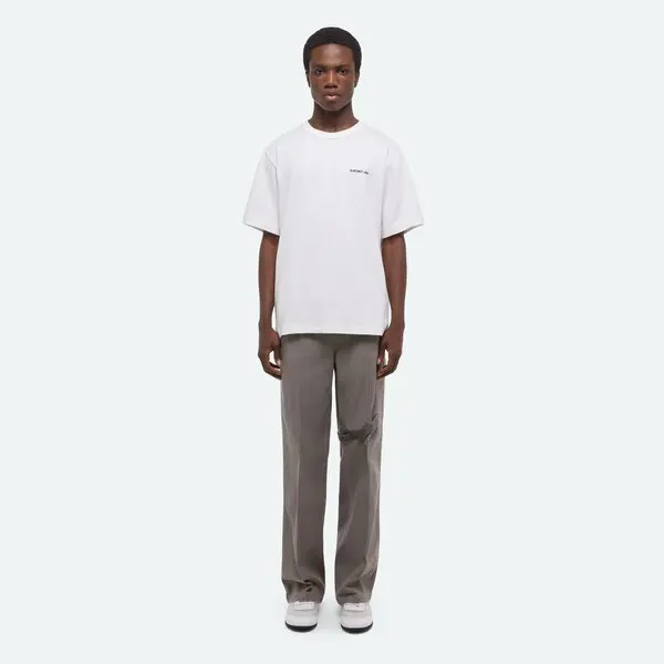 Helmut Lang Plastic Tee - White
