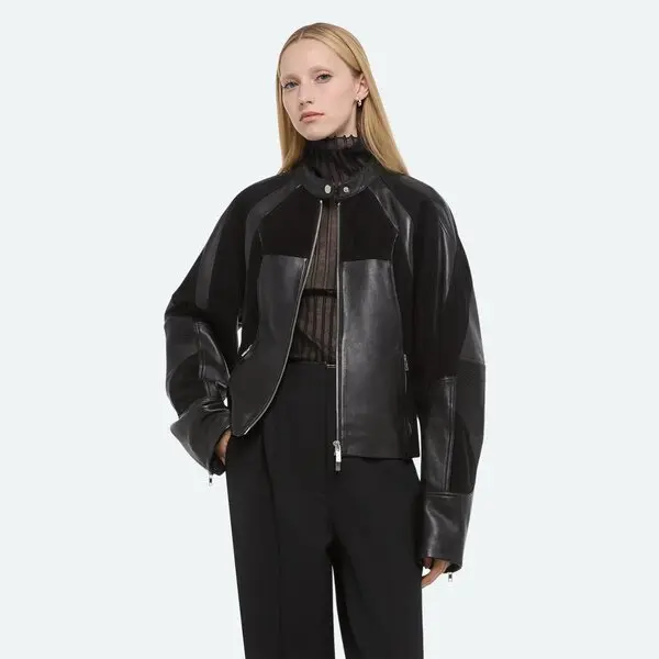 Helmut Lang Leather Bmx Jacket