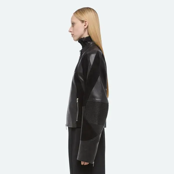 Helmut Lang Leather Bmx Jacket