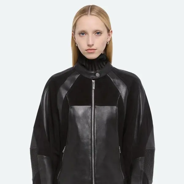 Helmut Lang Leather Bmx Jacket