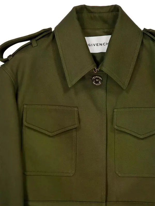 Givenchy Cropped Military Jacket