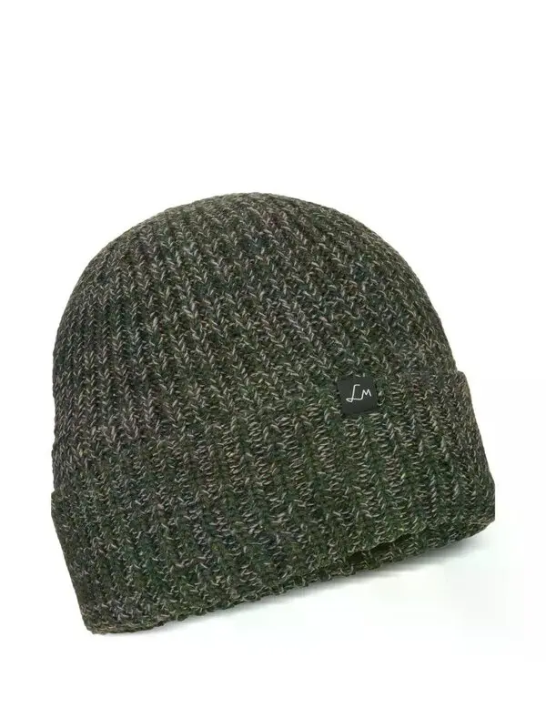 LAMUNT Ribbed Beanie - Green