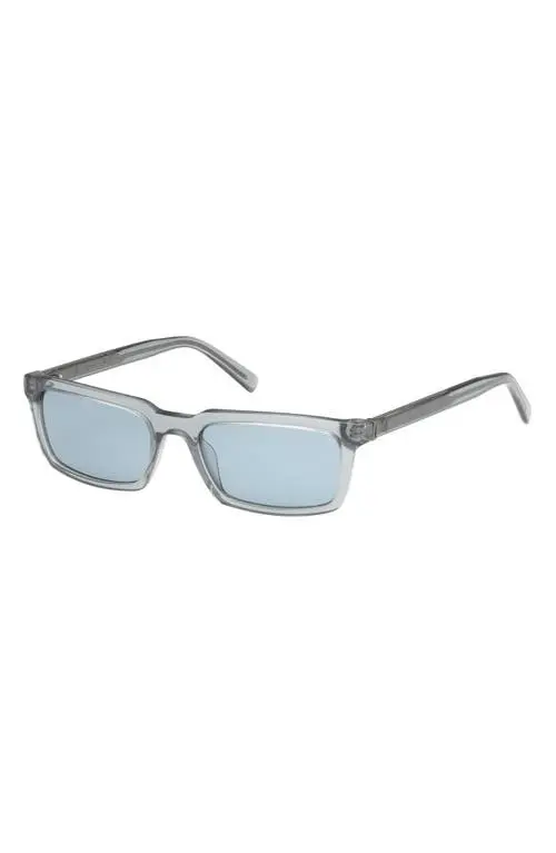 Abercrombie 54mm Rectangular Sunglasses - Blue/blue Lens