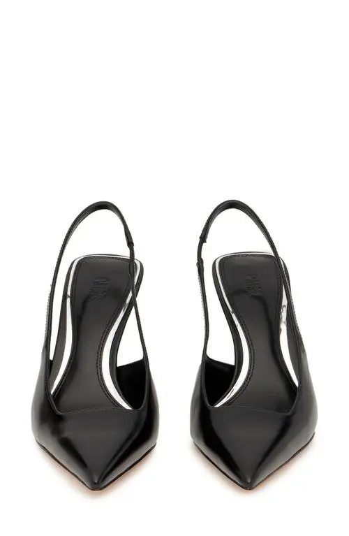 Paige Sienna Slingback Pumps - Black