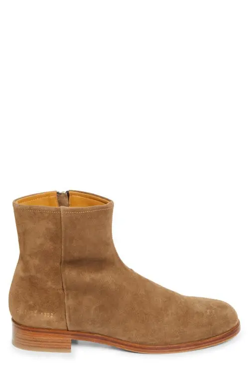 COMMON PROJECTS Suede Zip Up Boots