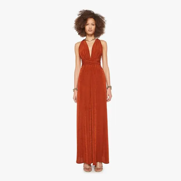 MOTHER The Hustler Maxi Dress
