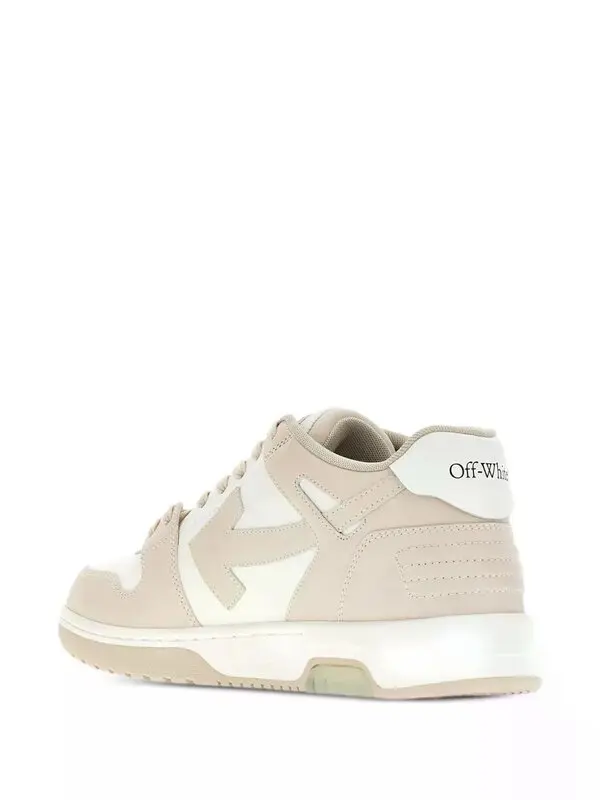 Off-White Out Of Office Leather Panel Sneakers - Neutrals