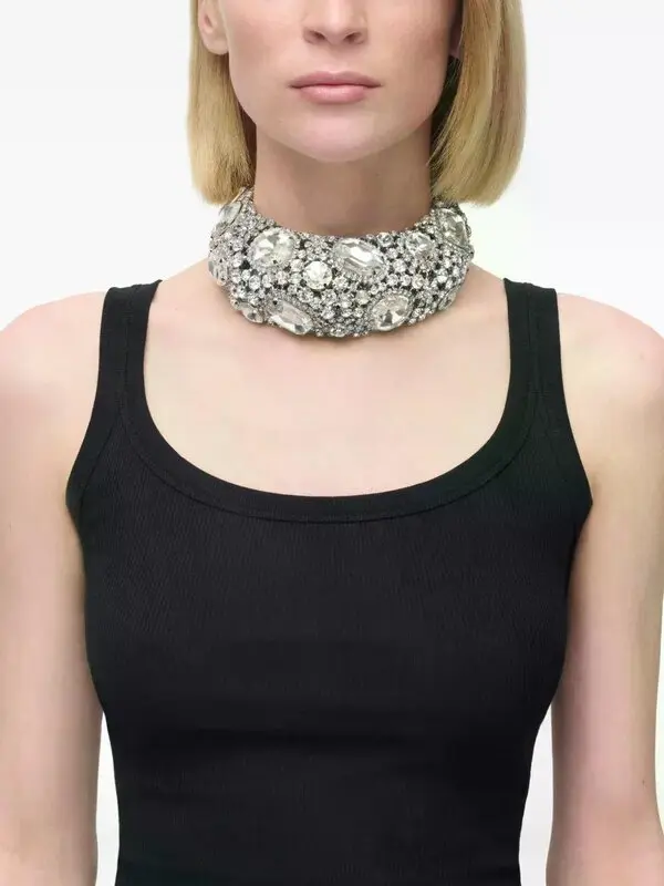 AREA Crystal Cluster Choker