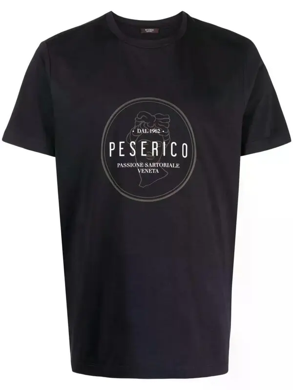 Peserico Logo-print Cotton T-shirt