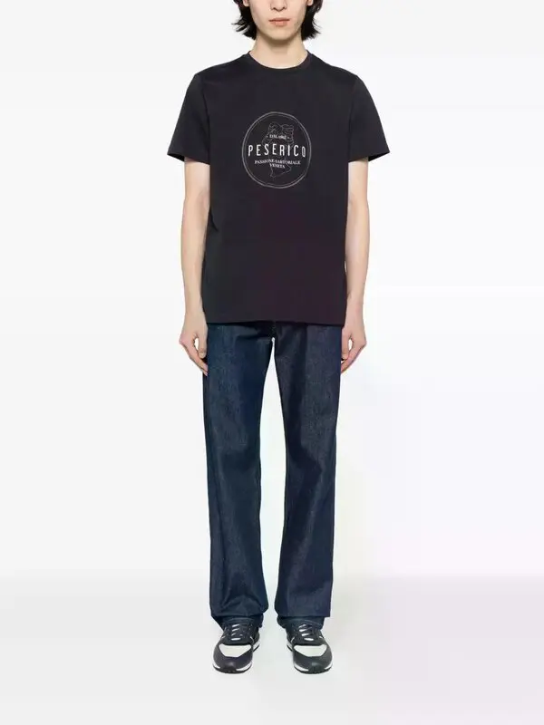 Peserico Logo-print Cotton T-shirt
