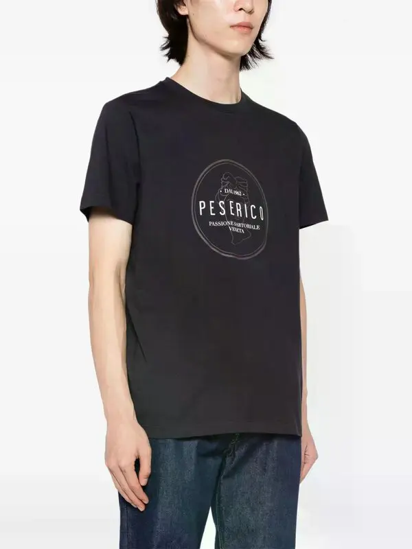 Peserico Logo-print Cotton T-shirt