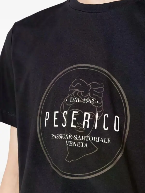 Peserico Logo-print Cotton T-shirt