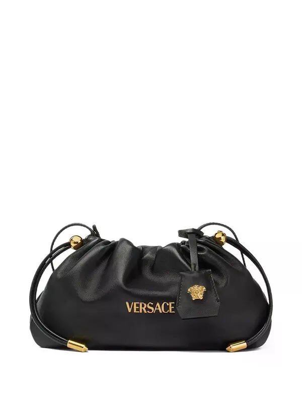 Versace Drawstring Mini Clutch Bag