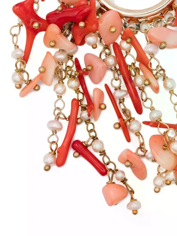Rosantica Corals Hoop Earring