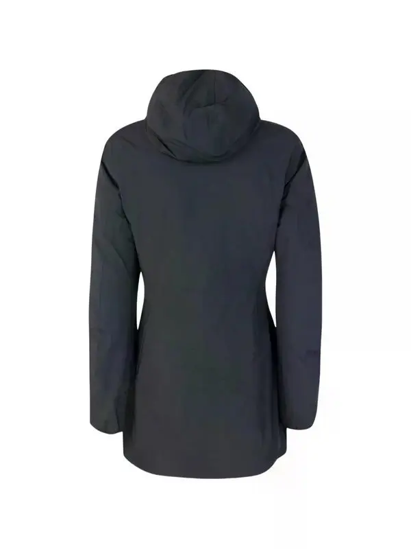 K-WAY Hooded Zip-front Coat