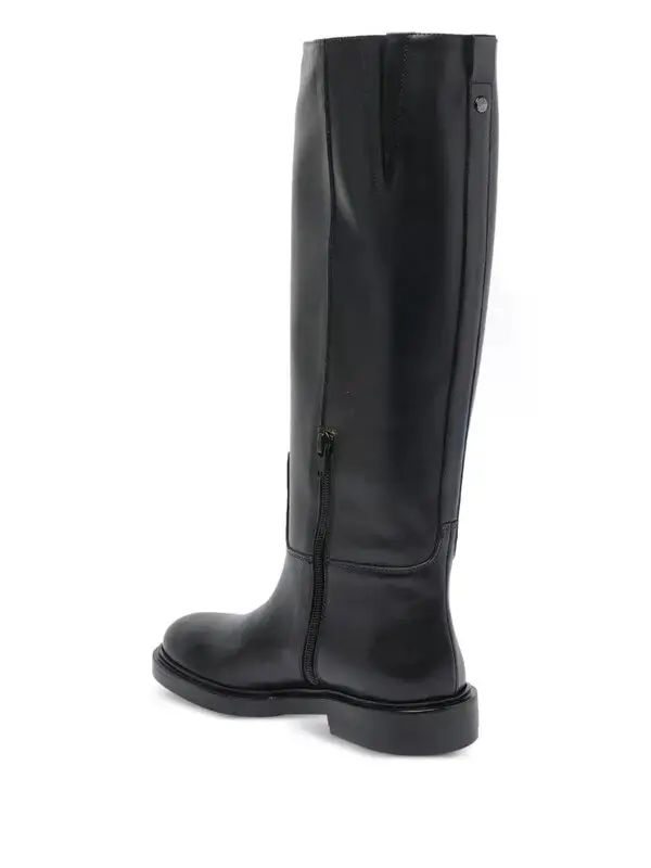 POEVE Round-toe Leather Boots
