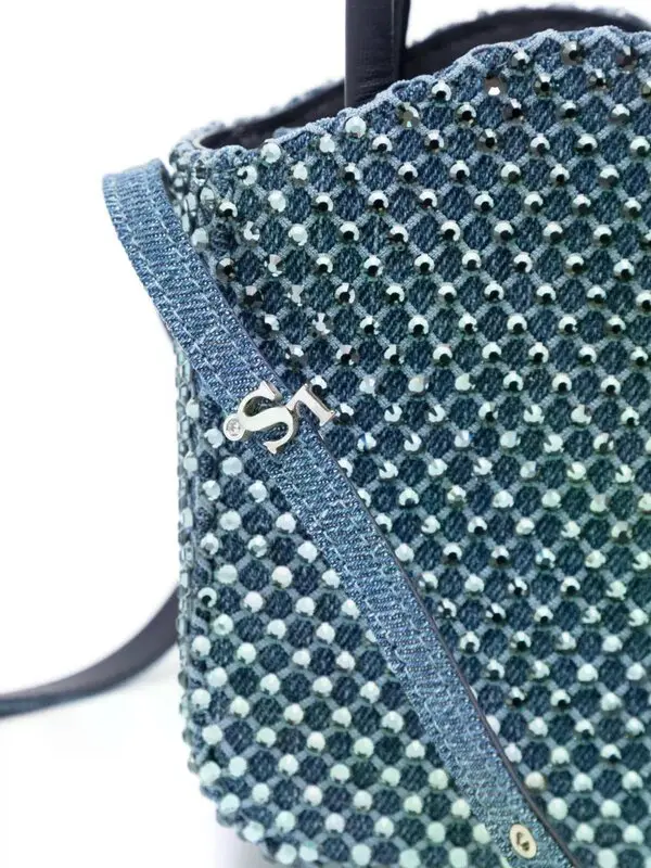 LE SILLA Gilda Rhinestone-embellished Mini Bag