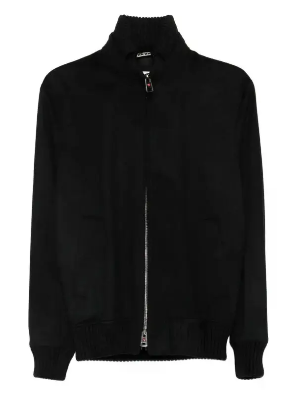 KIRED Ribbed-cuff Zip-front Jacket